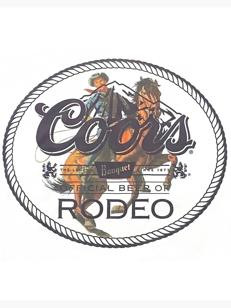 "Coors Banquet Rodeo, Coors Banquet Beer" Poster for Sale by JackyTieu ...