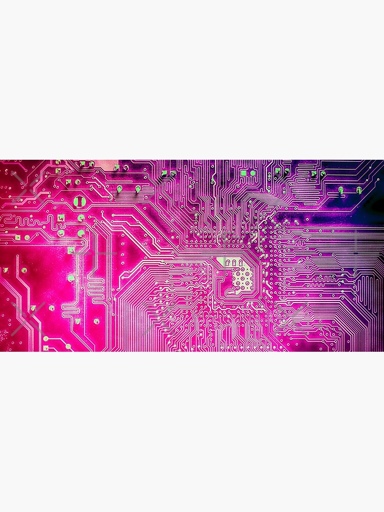 "pink purple printed circuit board - PCB,circuit art-pcb art artwork ...