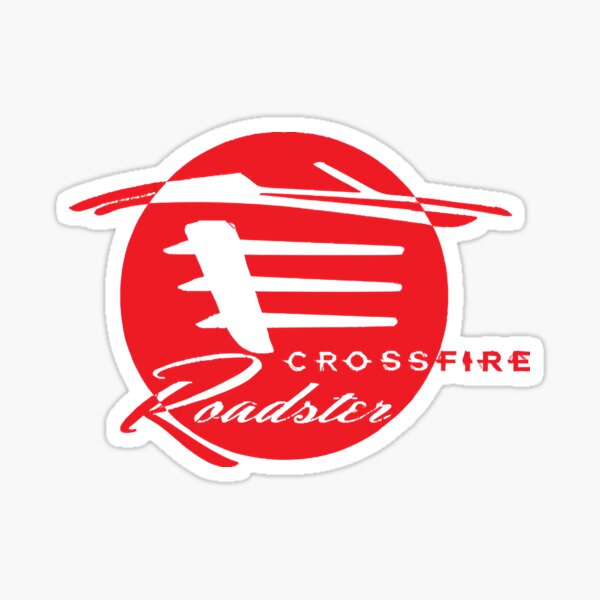"Crossfire Roadster Asian Style Graphic " Sticker for Sale by ...