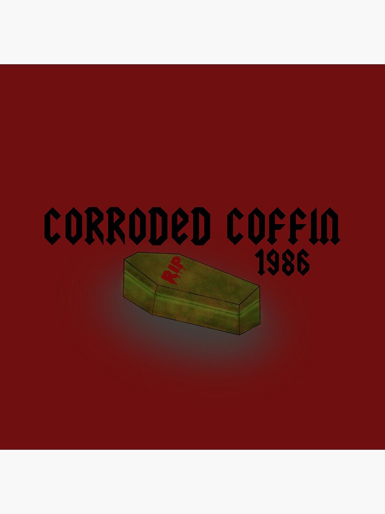 "Corroded Coffin, Stranger Things" Poster for Sale by Emmothy | Redbubble