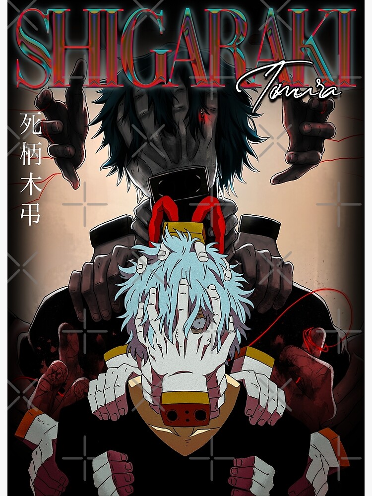 "Anime Bootleg tee | Tomura Shigaraki" Art Print for Sale by ...