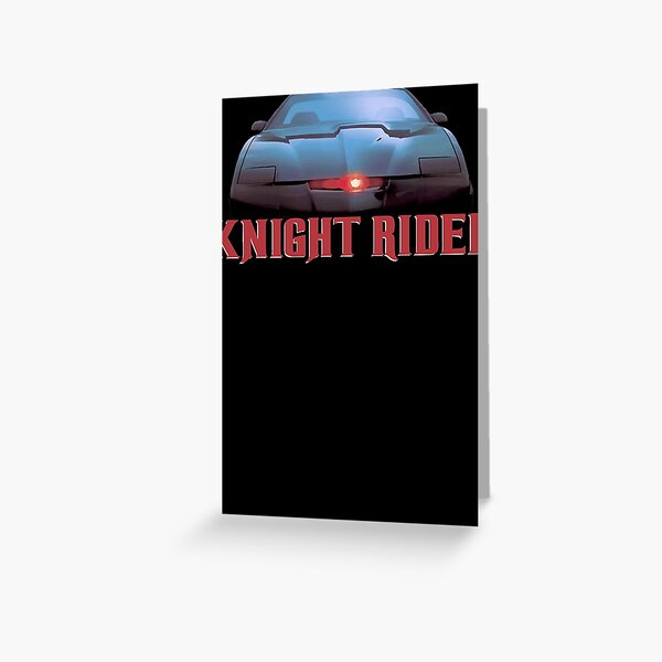"KITT - Knight Rider" Greeting Card for Sale by HermanMcLennan | Redbubble