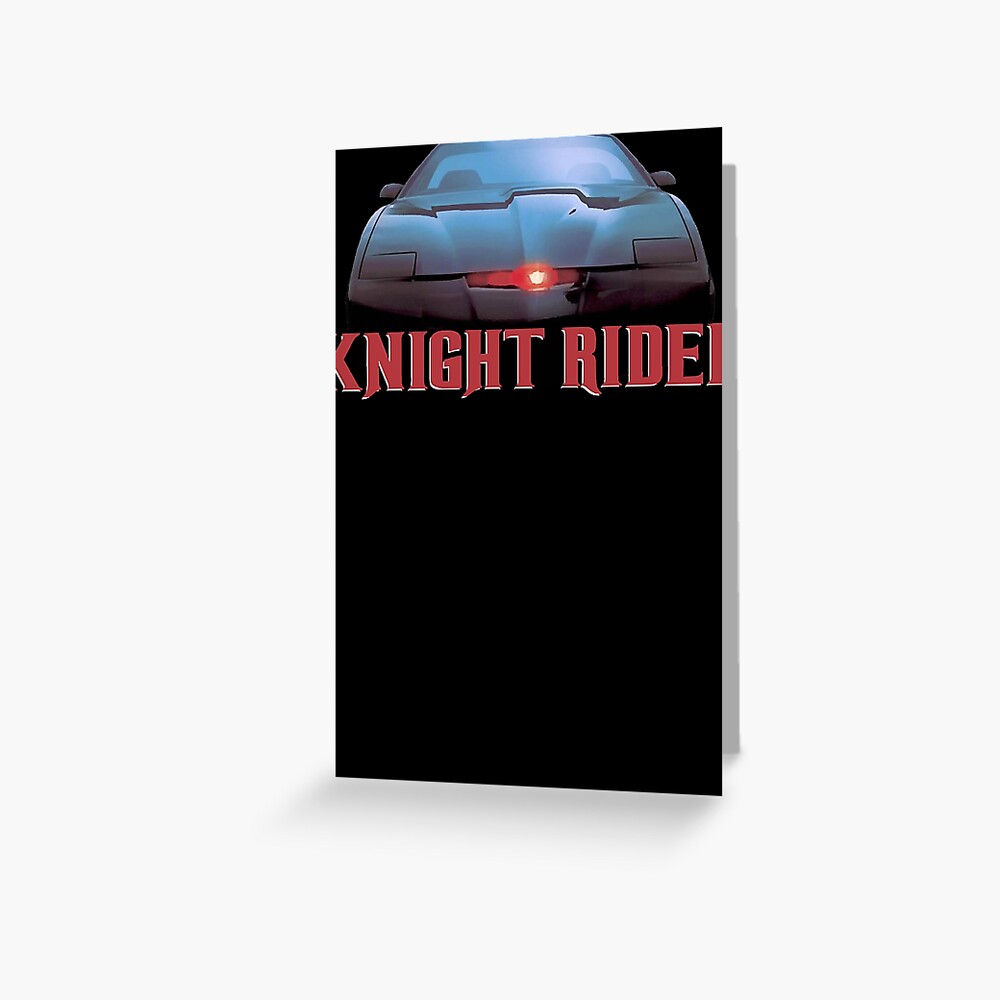 "KITT - Knight Rider" Greeting Card for Sale by HermanMcLennan | Redbubble