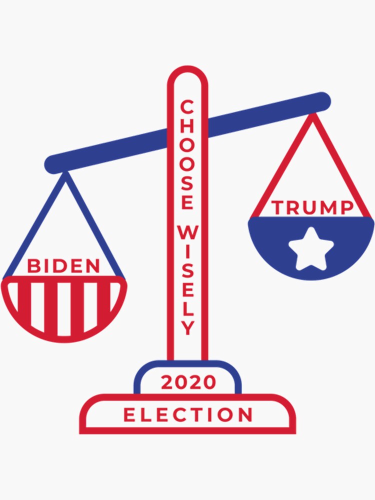 "Vote Wisely- " Sticker for Sale by Dentenben | Redbubble