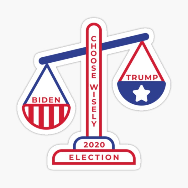 "Vote Wisely- " Sticker for Sale by Dentenben | Redbubble