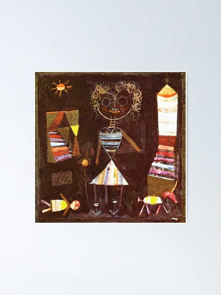 "Paul Klee | Puppet Theater" Poster for Sale by BossyCatHome | Redbubble