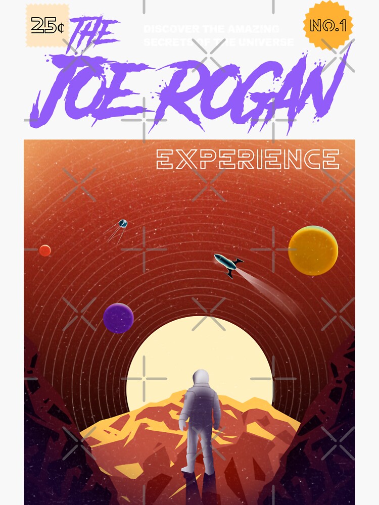 "Gifts Idea Joe Rogan Gift For Fan" Sticker for Sale by Stephanfield ...