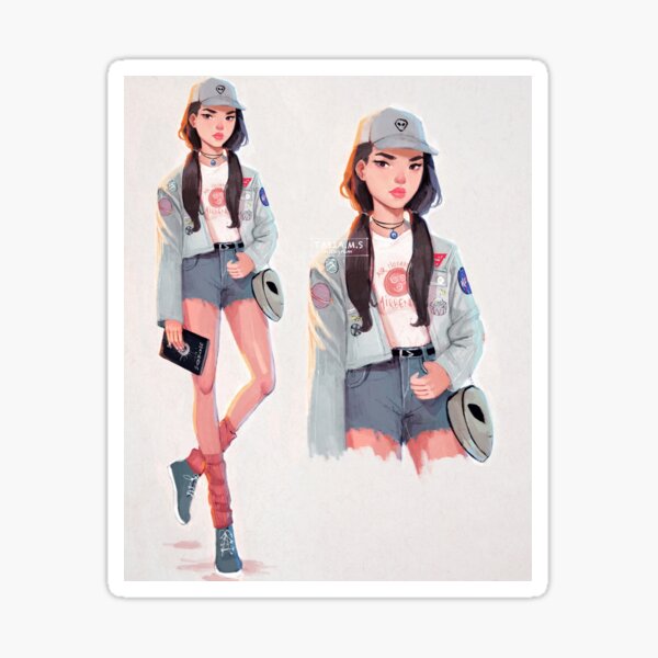 "Hay Lin" Sticker for Sale by Tasiams | Redbubble