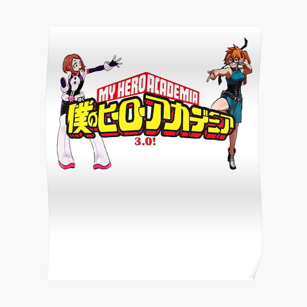 "My hero academia logo" Poster for Sale by Dat071 | Redbubble