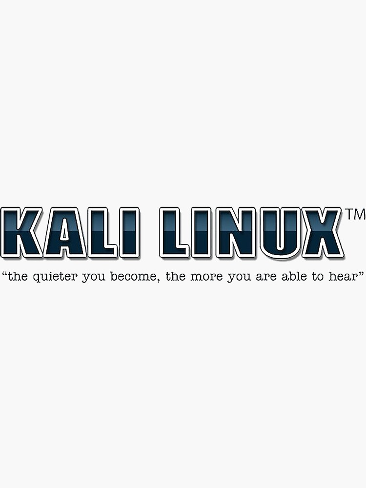 "Kali Linux" Sticker for Sale by Weeev | Redbubble