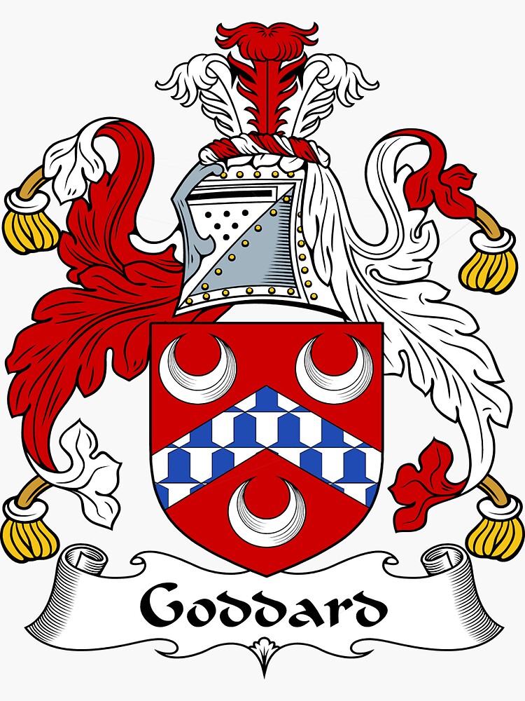 "Goddard" Sticker for Sale by HaroldHeraldry | Redbubble