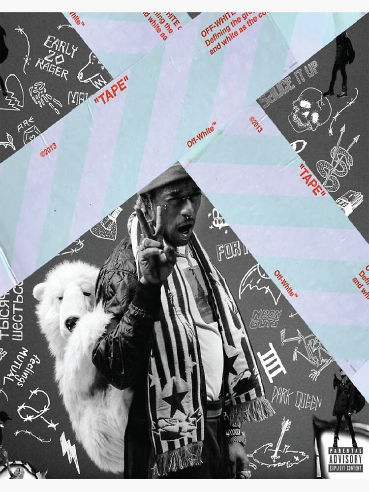 "LUV IS RAGE 2 COVER POSTER" Sticker for Sale by williamferett | Redbubble