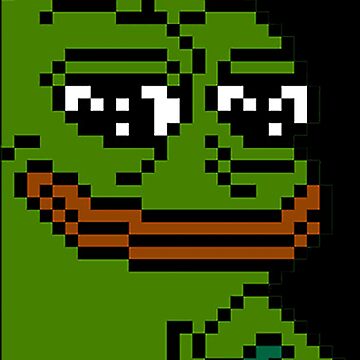 "8 Bit Pepe" Poster for Sale by Weeev | Redbubble