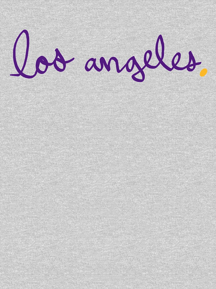 "Los Angeles LAL Cursive - Stadtrolle" T-Shirt von KirkParrish | Redbubble