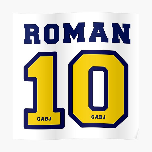 "Román 10 - CABJ" Poster for Sale by luchomorto | Redbubble