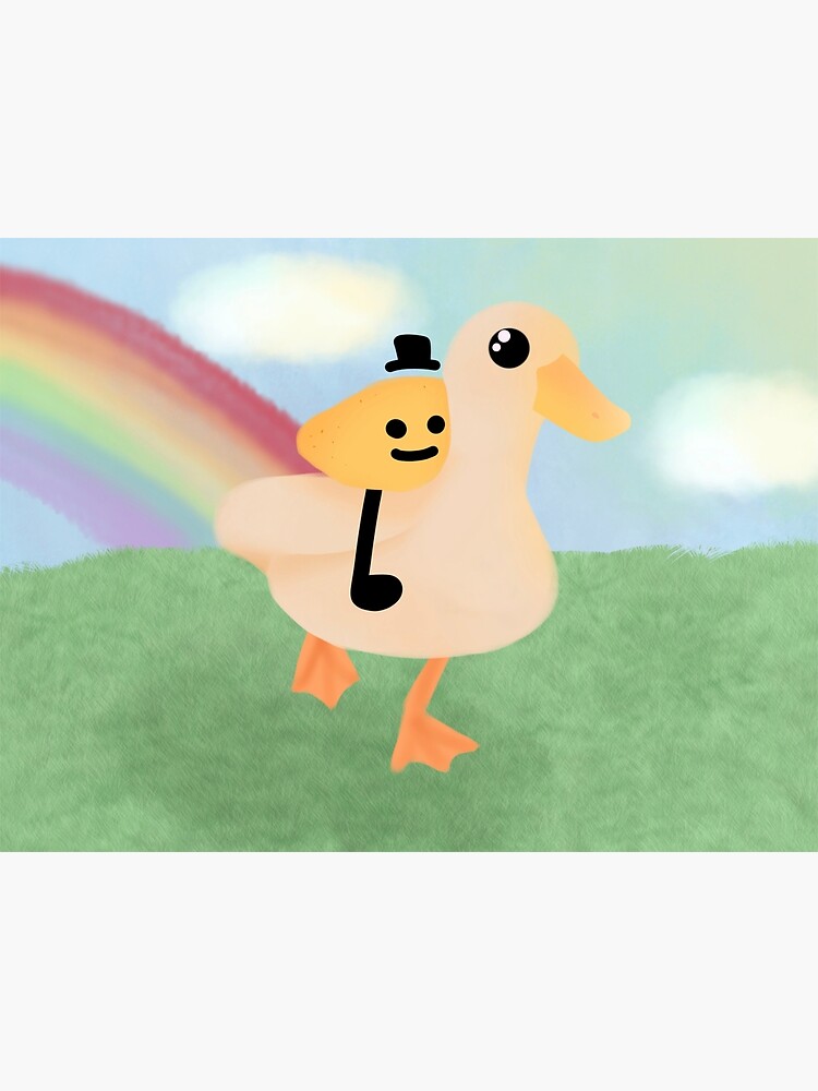 "Gribby the Lemon Guy riding a majestic duck" Poster for Sale by ...