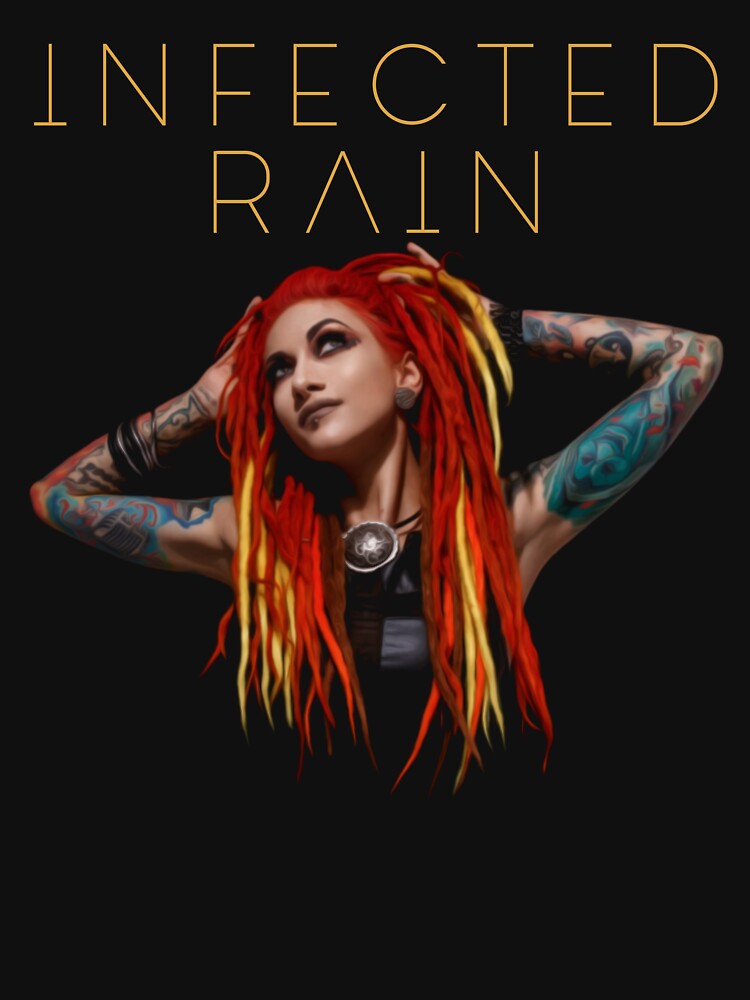 "INFECTED RAIN" T-shirt for Sale by bvaeraabrja | Redbubble | infected ...