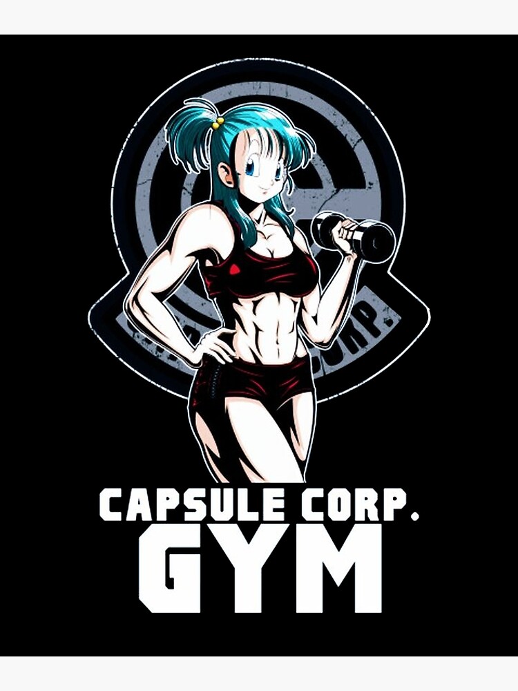 Bulma Gym Dragon Ball Dbz Poster For Sale By Dien635 Redbubble