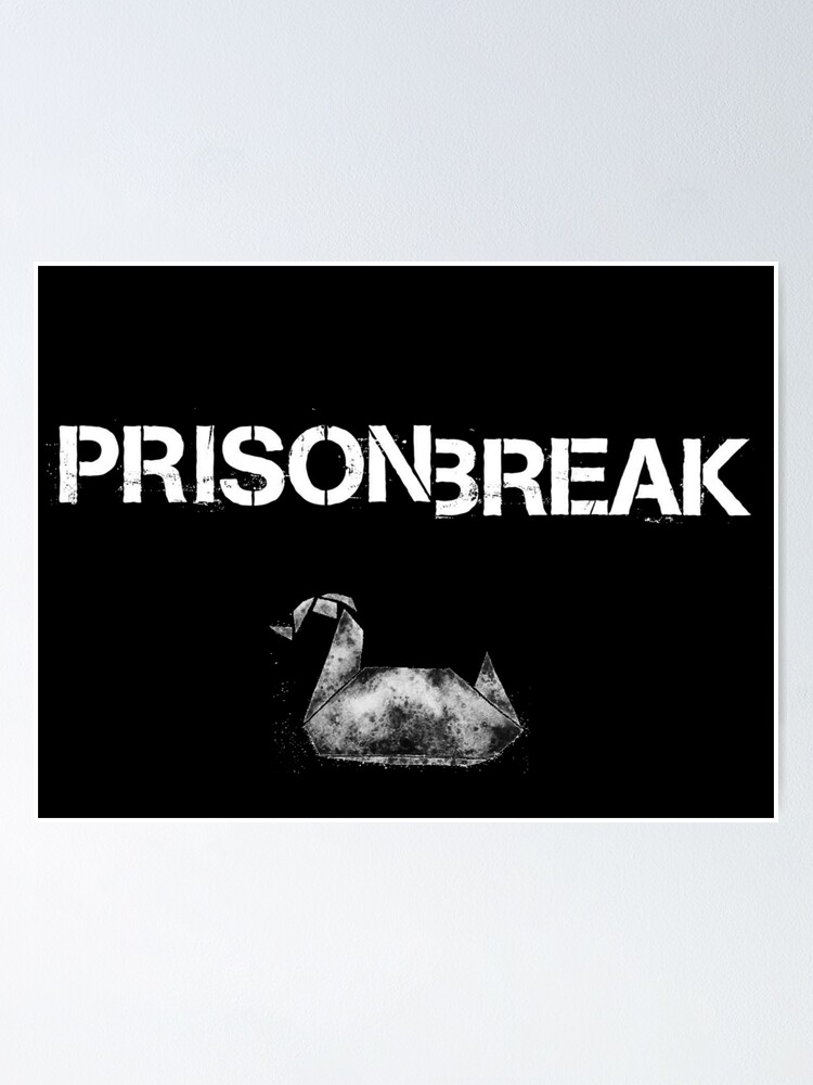 "Prison Break" Poster for Sale by LittleGlowCo | Redbubble