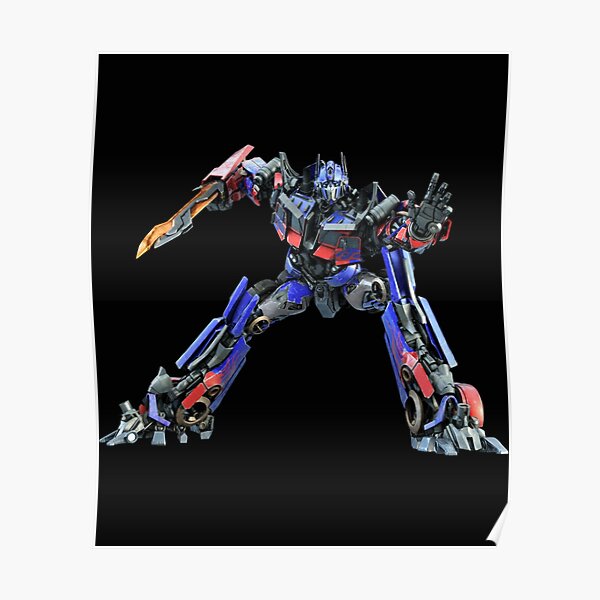 "Optimus Prime" Poster for Sale by DanielaMcClur | Redbubble