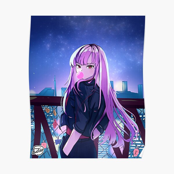 "Mori Calliope Fanart - end of a life concept" Poster for Sale by ...