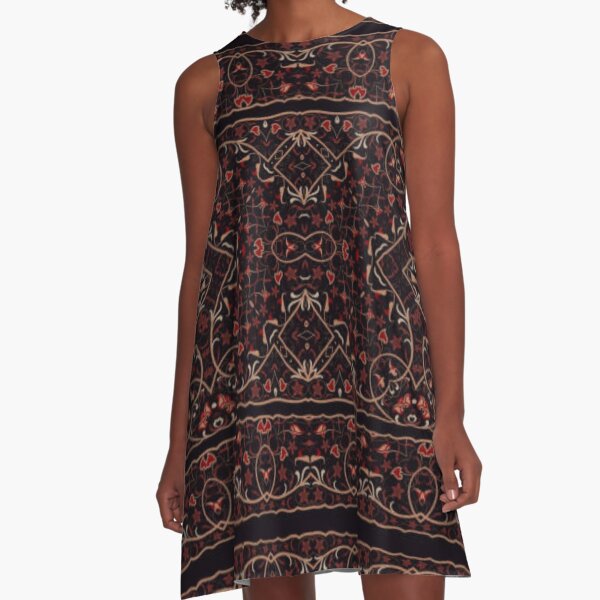 "Oriental Rug" A-Line Dress for Sale by Lidel | Redbubble