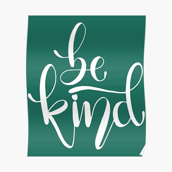 "Choose Kindness Be Kind Anti-Bullying Unity Day Orange" Poster for ...