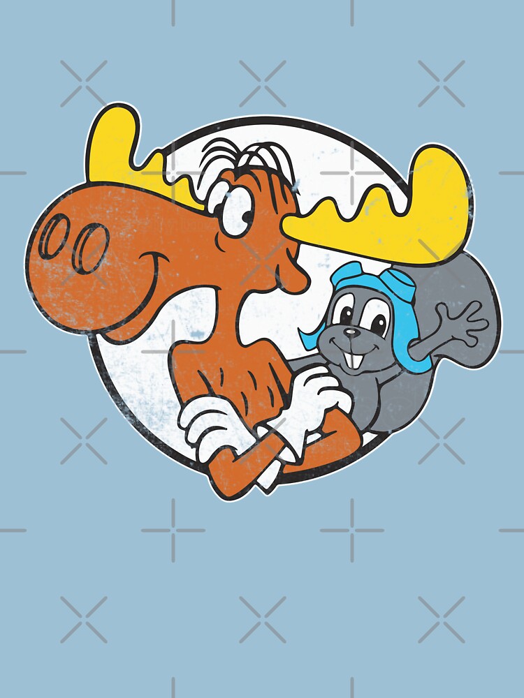 "Rocky Cartoon Print" T-shirt for Sale by sutimo | Redbubble | rocky t ...