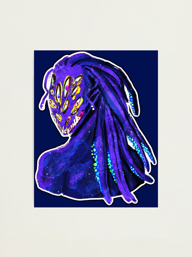 "Glowing Purple Eldritch Horror Cthulhu Eye Nebula Tentacle Monster ...