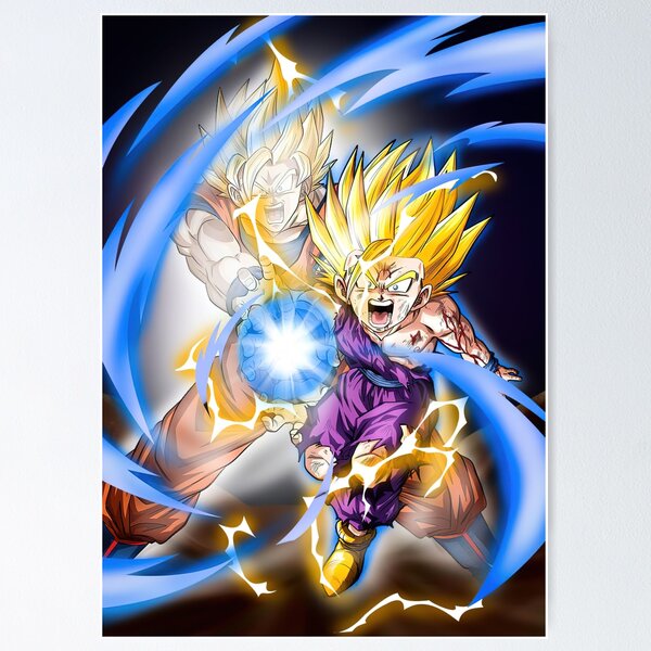 "dragon ball goku gohan" Poster for Sale by GlennButler27 | Redbubble