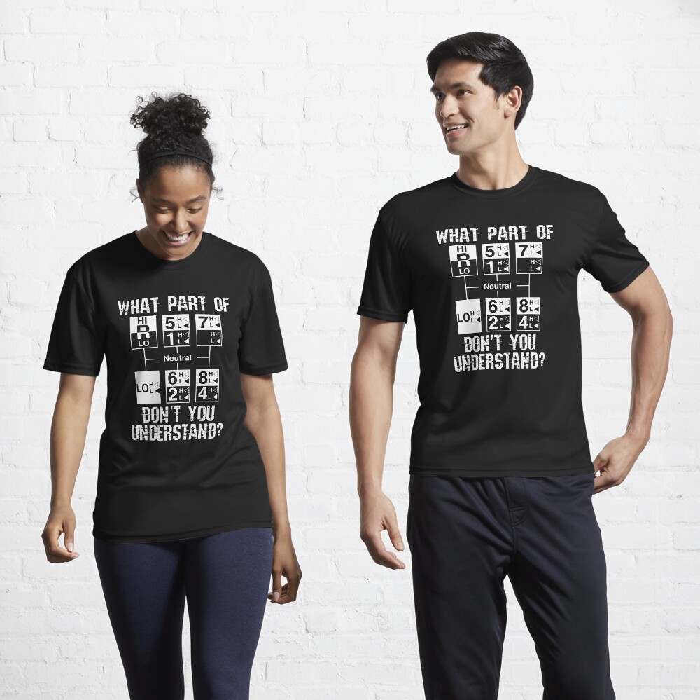 "Funny Truck Driver Gift 18 Speed What Part Of Don't You Understand ...