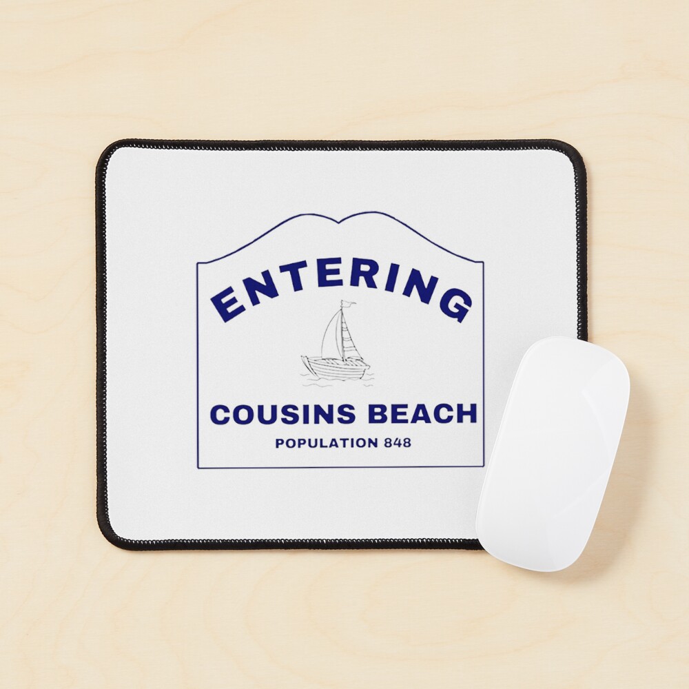 "welcome to cousins beach" Sticker for Sale by KaiMoor7e | Redbubble