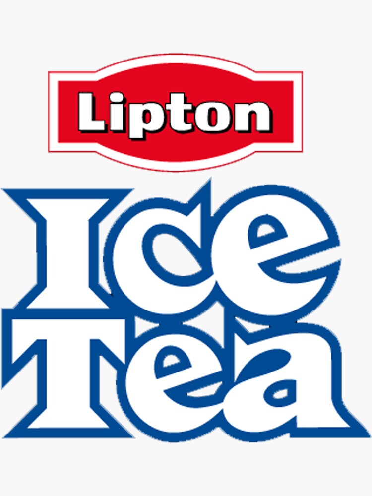 "Appealing Lipton Ice Tea Design" Sticker for Sale by Sunamada | Redbubble