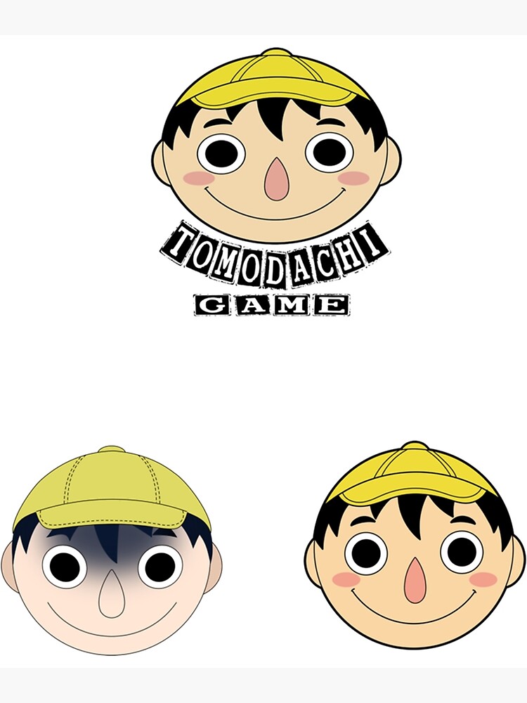 "manabu tomodachi game s desgin fuuny s " Poster for Sale by ...