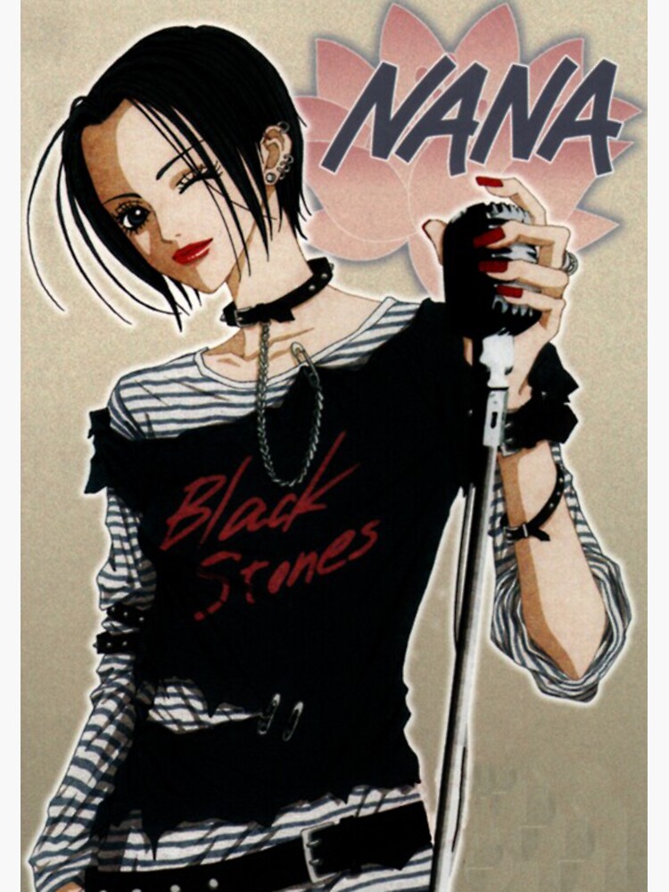 "Nana black stones - blast" Sticker for Sale by sherwoodmarino | Redbubble