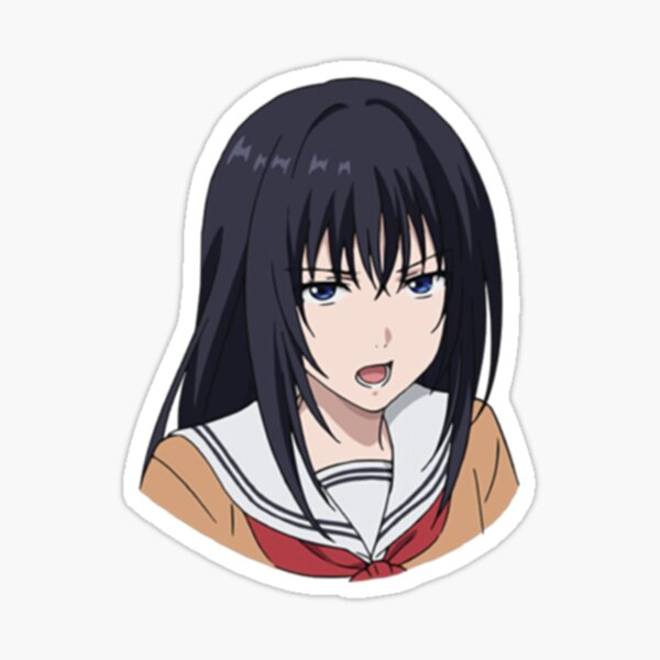 "Tomodachi Game - Sawaragi Shiho " Sticker for Sale by TomodachiShop ...