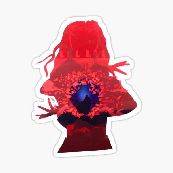"The Scarlett Witch/Design For Fans" Sticker for Sale by WilliamPero ...