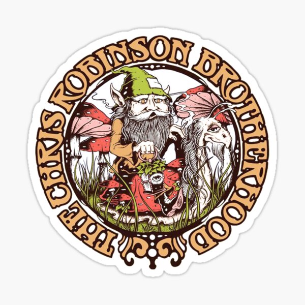 "CHRIS ROBINSON BROTHERHOOD" Sticker for Sale by rendykhansa | Redbubble
