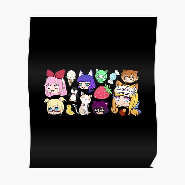 "gacha life" Poster for Sale by kakaviche | Redbubble