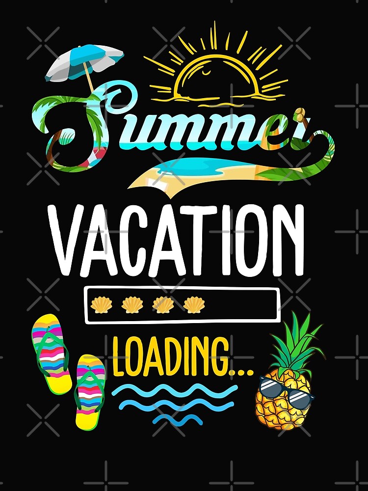 "Summer Vacation Loading Last Day Of School Teacher Womens" Poster for ...