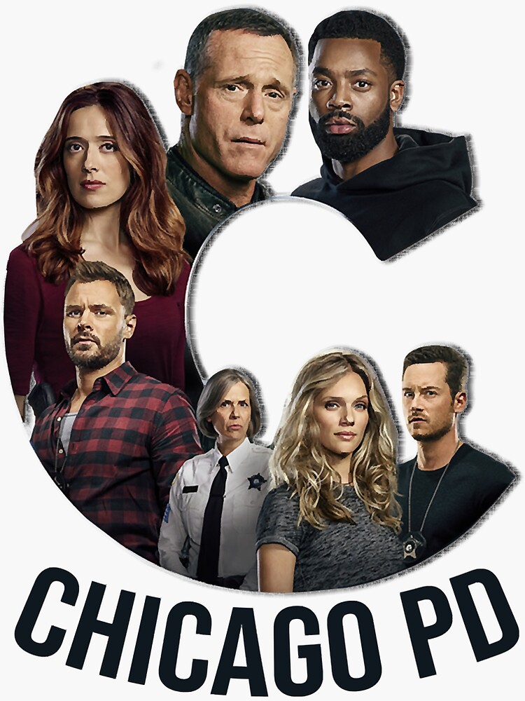 "Chicago PD tv show characters poster logo" Sticker for Sale by ...