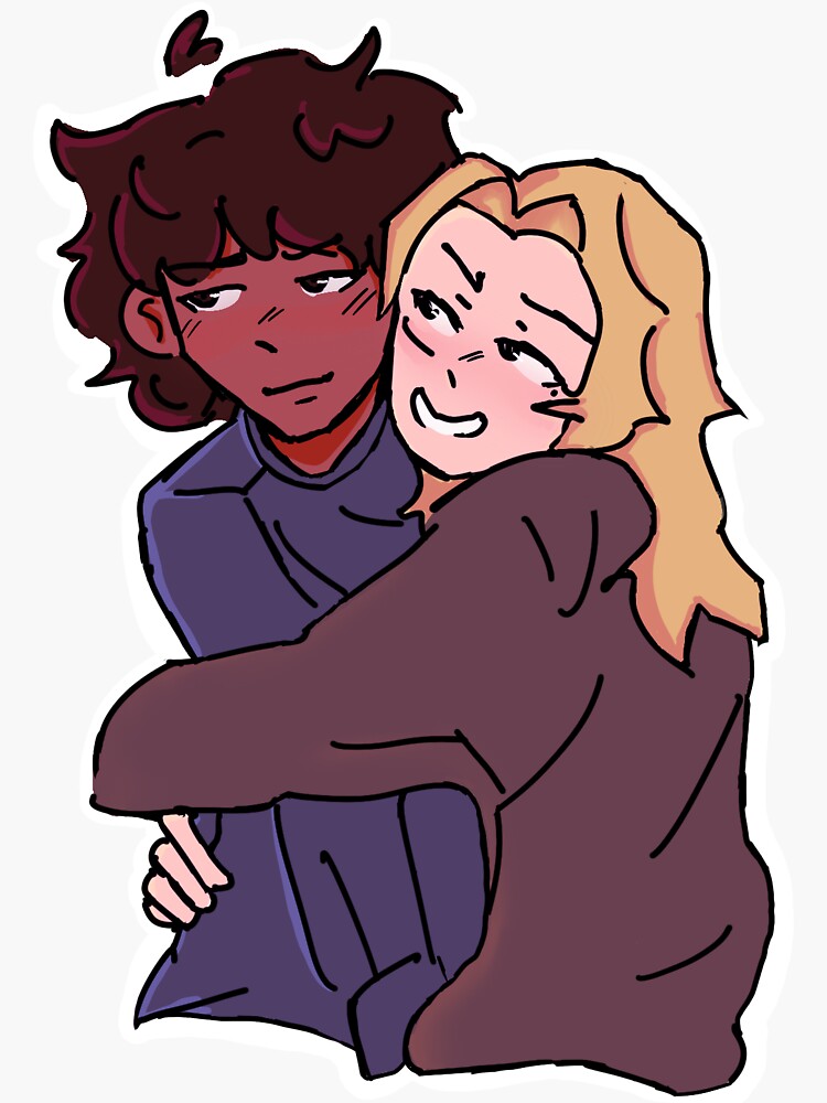 "sashanne hug - Amphibia sticker" Sticker for Sale by tam8scool | Redbubble