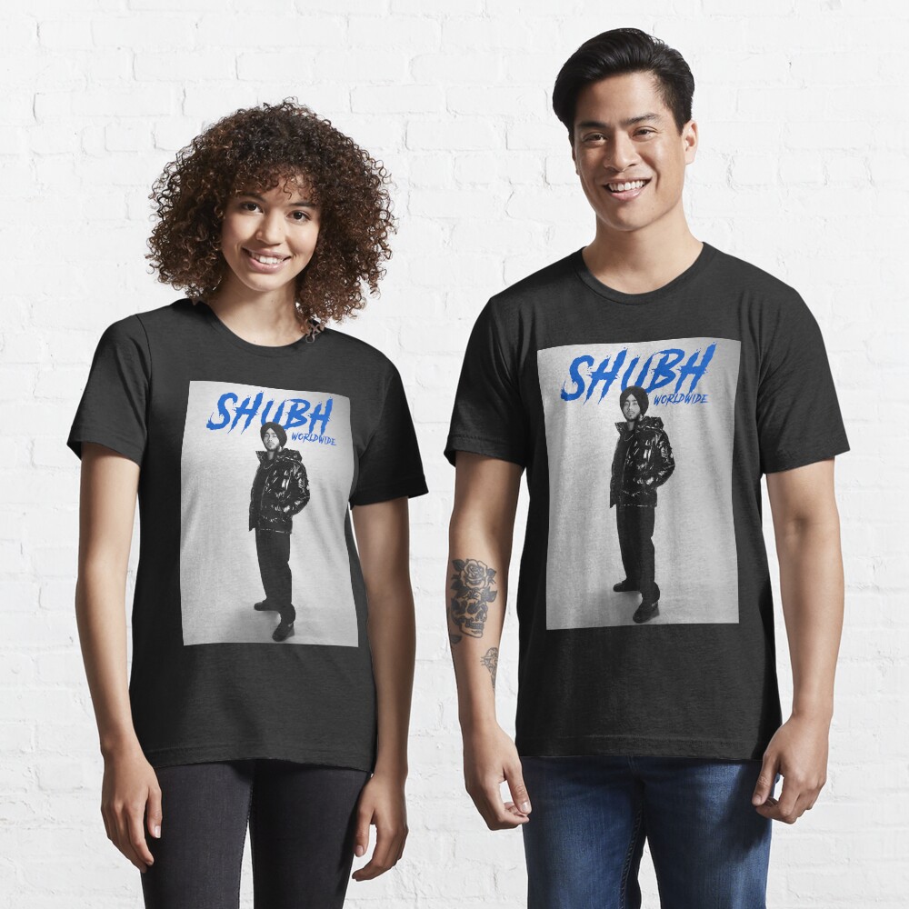 "Shubh Worldwide " T-shirt for Sale by akshatminim | Redbubble | shubh ...