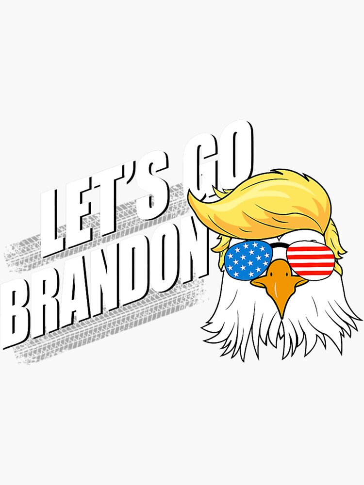 "Lets Go Brandon Meme Designs Pullover " Sticker for Sale by HaBuii ...
