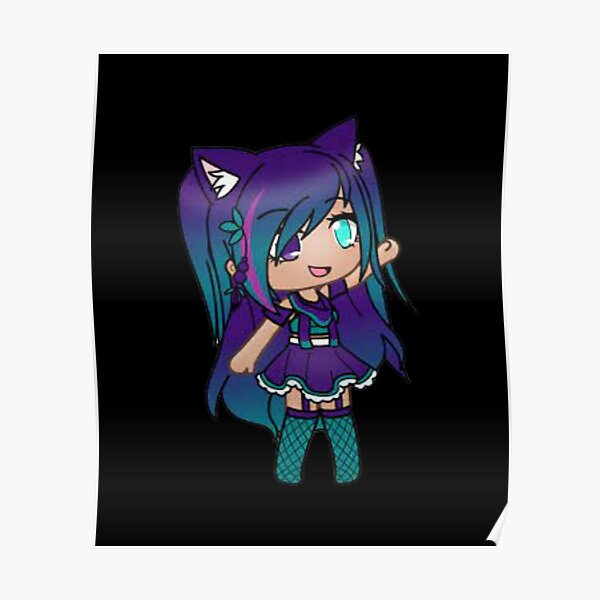 " gacha life" Poster for Sale by kakaviche | Redbubble