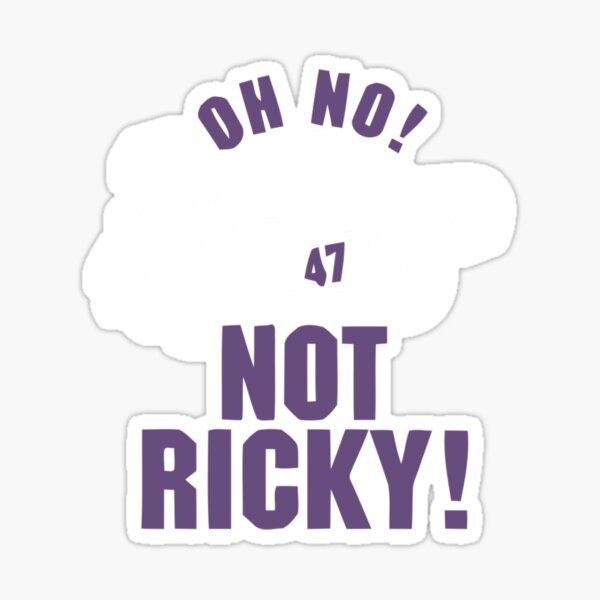 "Funny Oh No Not Ricky Cool Design " Sticker for Sale by ChamaleonCraft ...