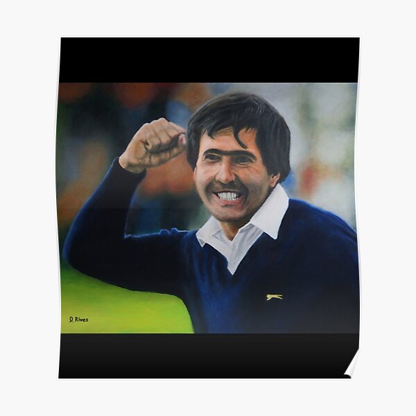 "Seve Ballesteros Oil On Canvas Classic T-Shirt" Poster for Sale by ...