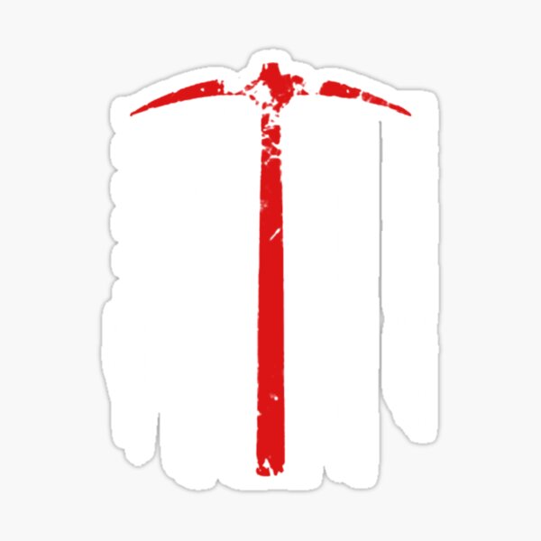 "Coal Miner flag" Sticker for Sale by aryagiri | Redbubble