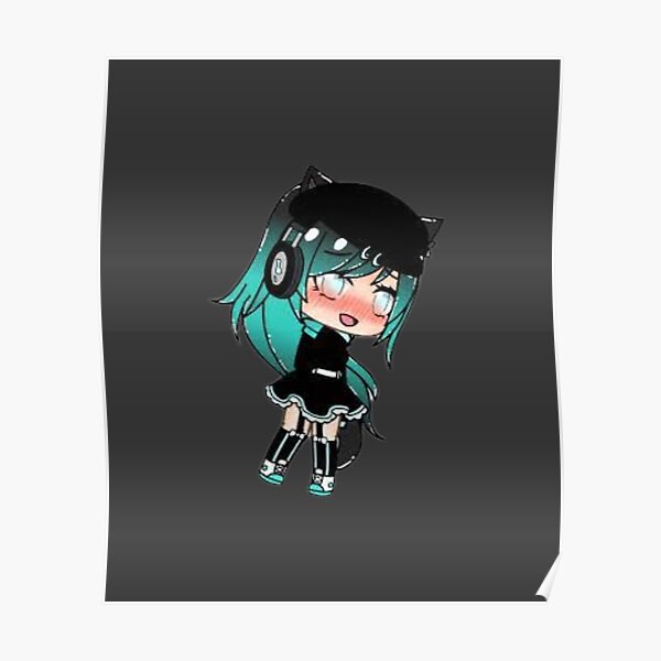 " gacha life" Poster for Sale by kakaviche | Redbubble