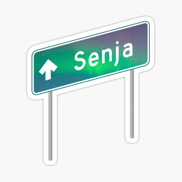 "Senja" Sticker for Sale by WordsMaps | Redbubble